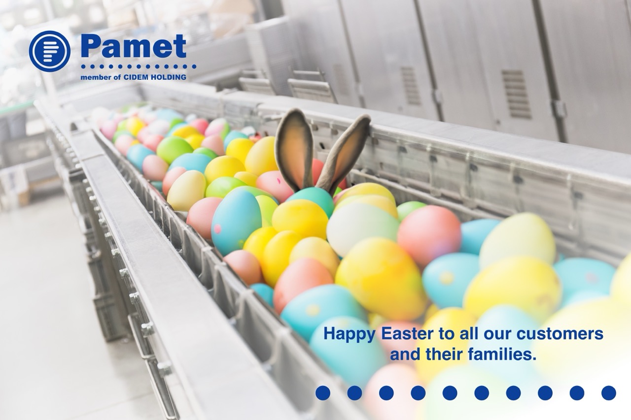Happy Easter to all our customers and their families - PAMET, spol. s r.o.